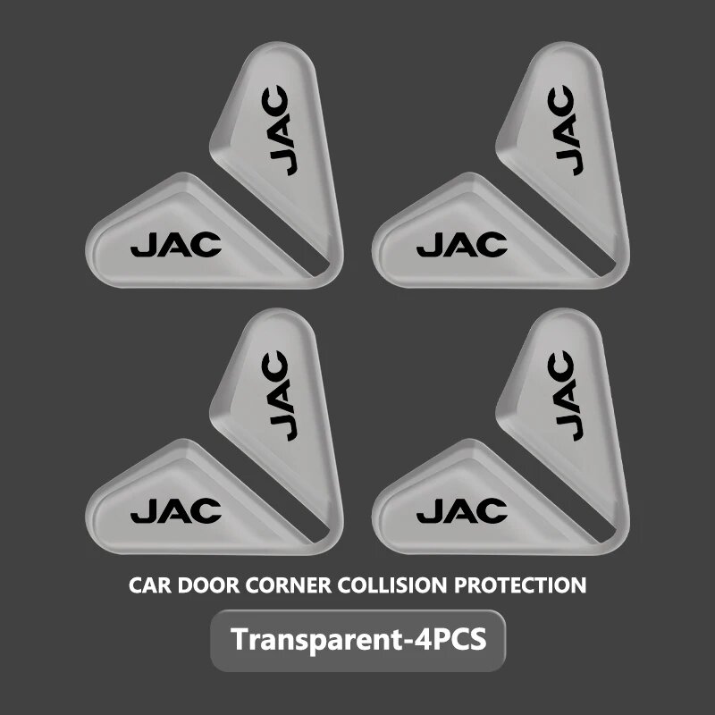 Универсальная защитная наклейка на угол двери автомобиля для JAC JS3 J2 S5 JS2 S3 T8 Refine J5 J6 J7 J4 T6 T8 Pro T9