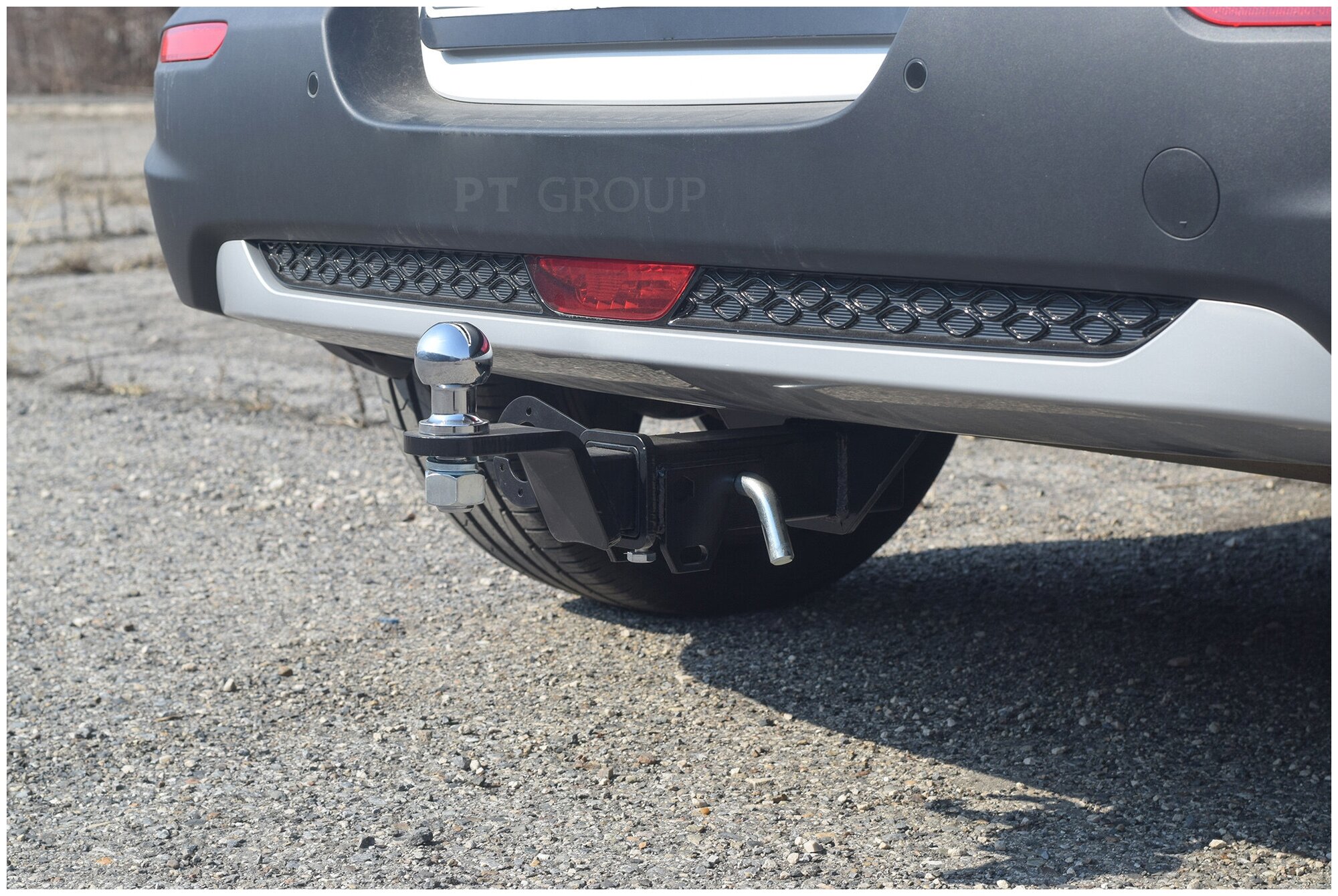 Фаркоп PT GROUP /съемный квадрат/ для KIA Soul 2019-(паспорт и сертификат в комплекте)(без электрики) арт. KSL-19-991122.00