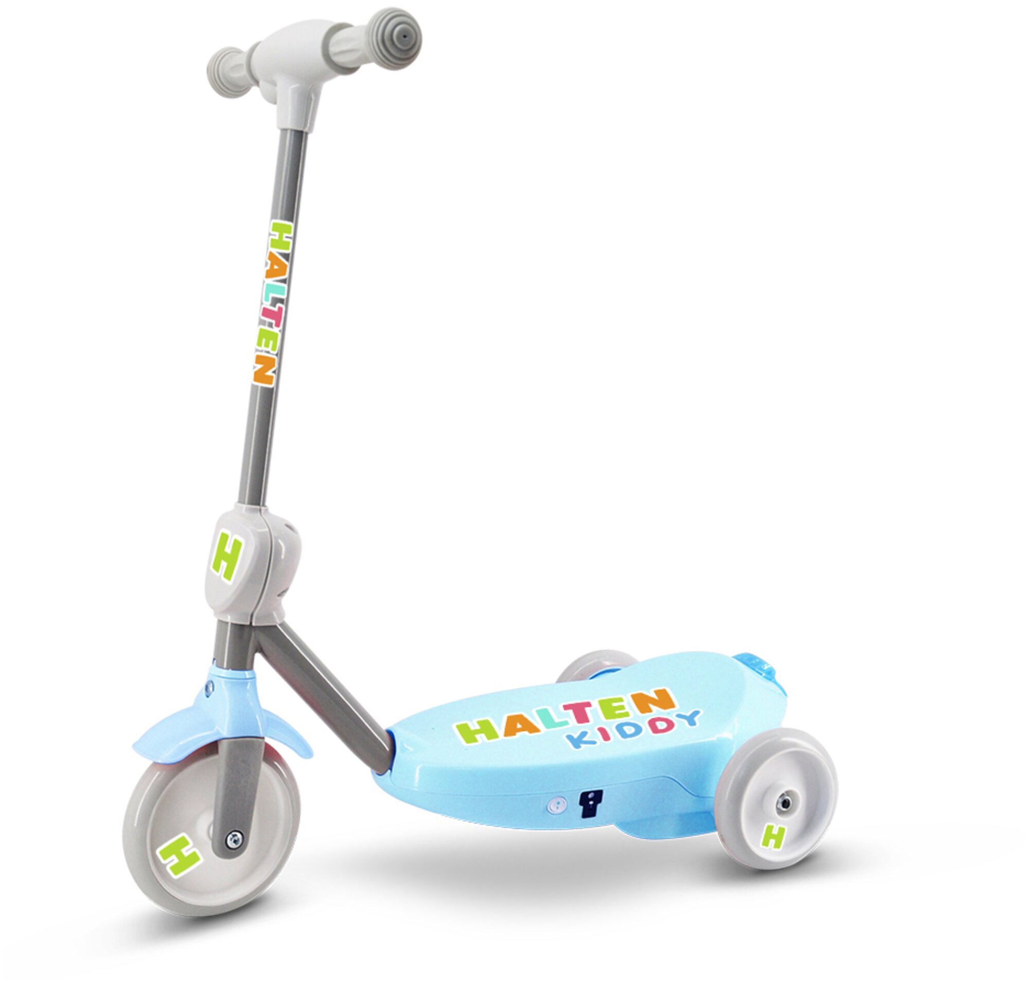 Электросамокат Halten Kiddy голубой