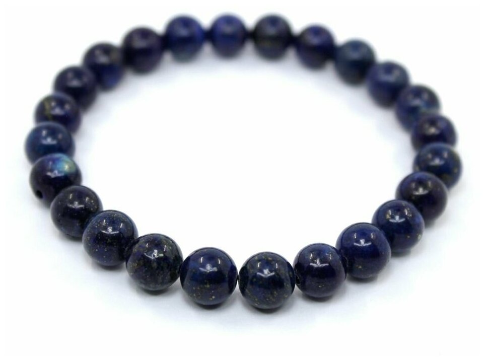 Браслет-нить, лазурит