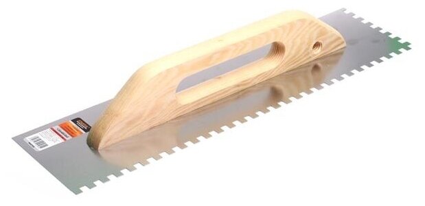 Гладилка нержавеющая STARTUL Master 126 x 480 мм зуб 8 x 8 мм (ST1056-08)