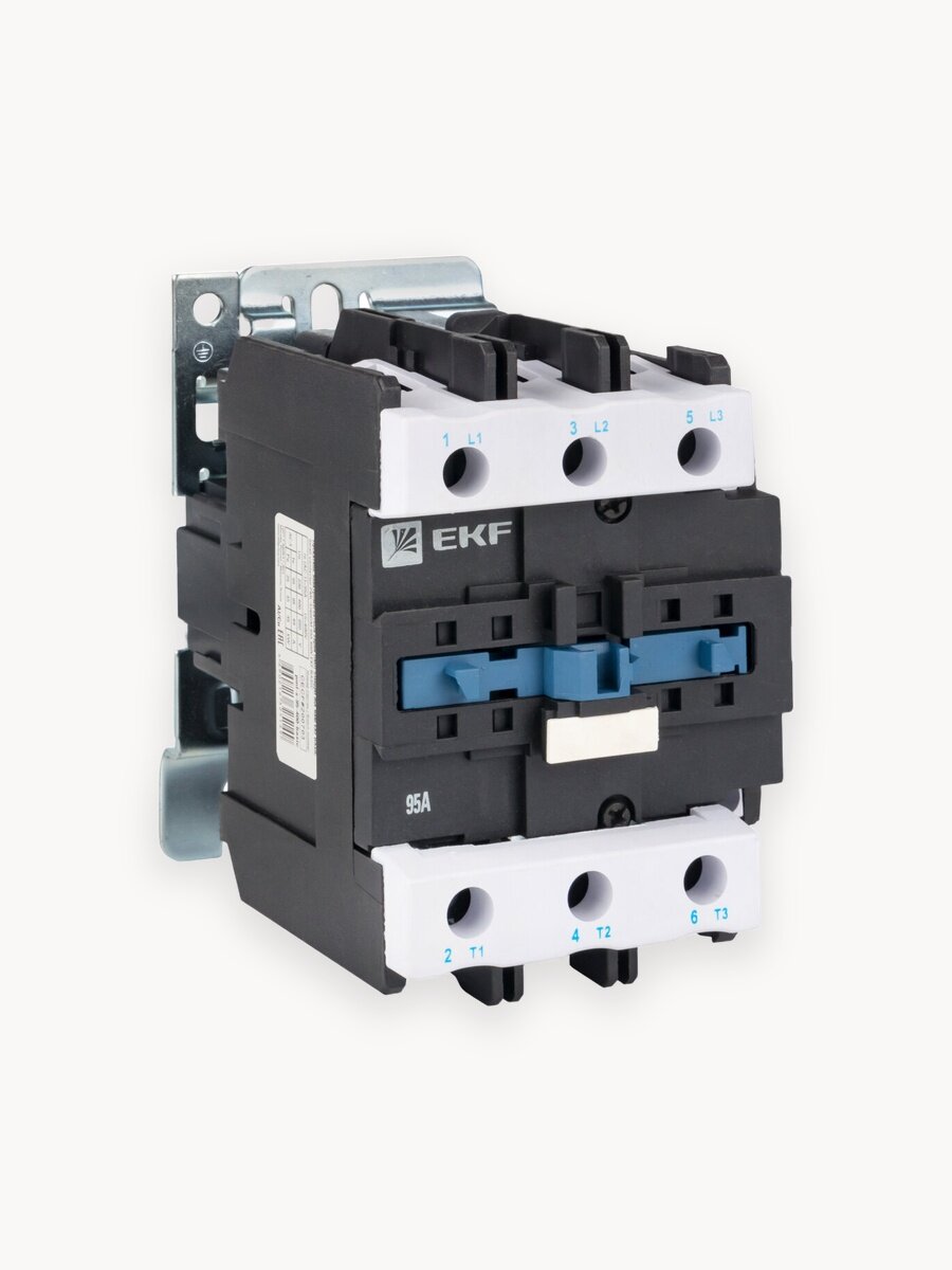 Контактор 95А EKF, 1NC, катушка 400В AC, ПМЛ-5160ДМ пускатель электромагнитный без теплового реле Basic