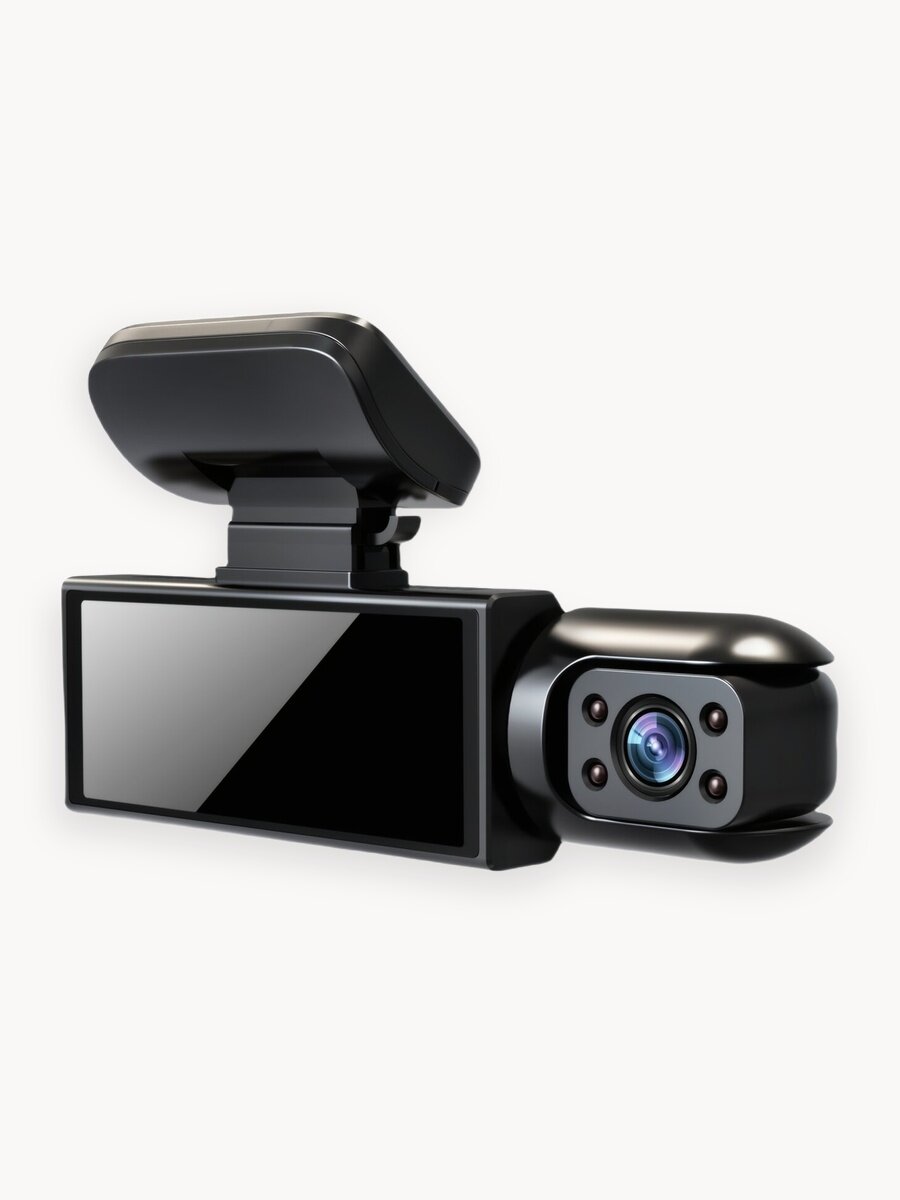 Видеорегистратор Black Box Traffic Recorder, двухкамерный, Super HD