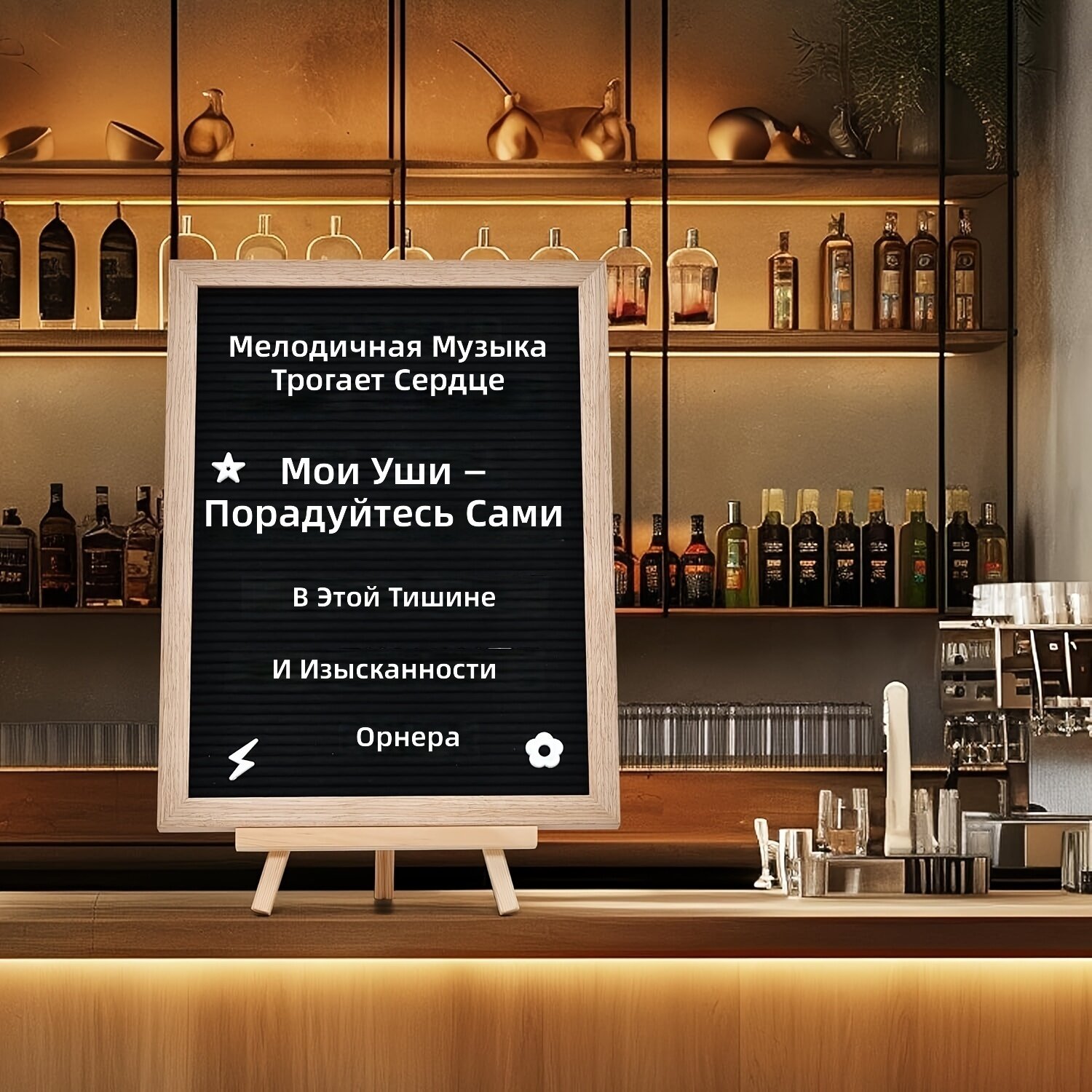 Фетровая доска с буквами 12x16 дюймов, 402 буквы, деревянная рамка, цвет черный