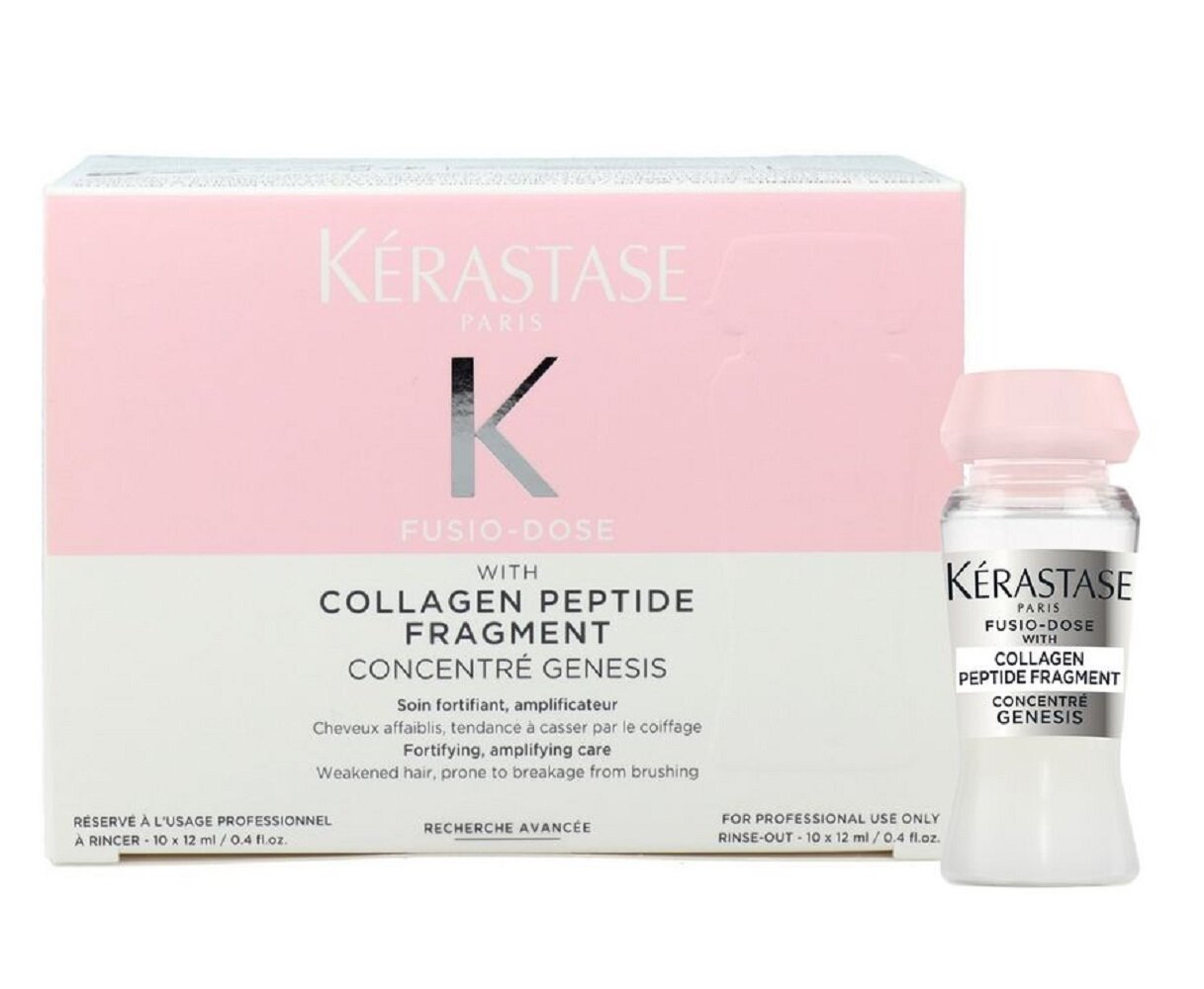 Kerastase Fusio-Dose WITH Collagen Peptide Fragment Concentre Genesis 10*12 мл