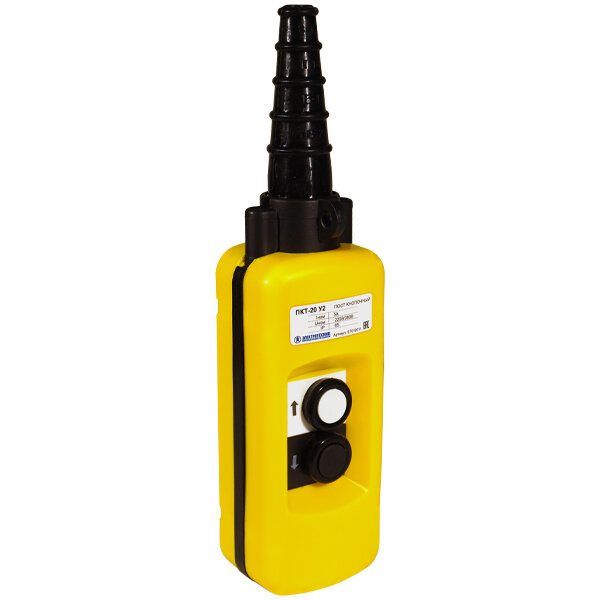 Пост кнопочный Электротехник ПКТ-20 У2, IP65, вверх, вниз, 2NO ET010011