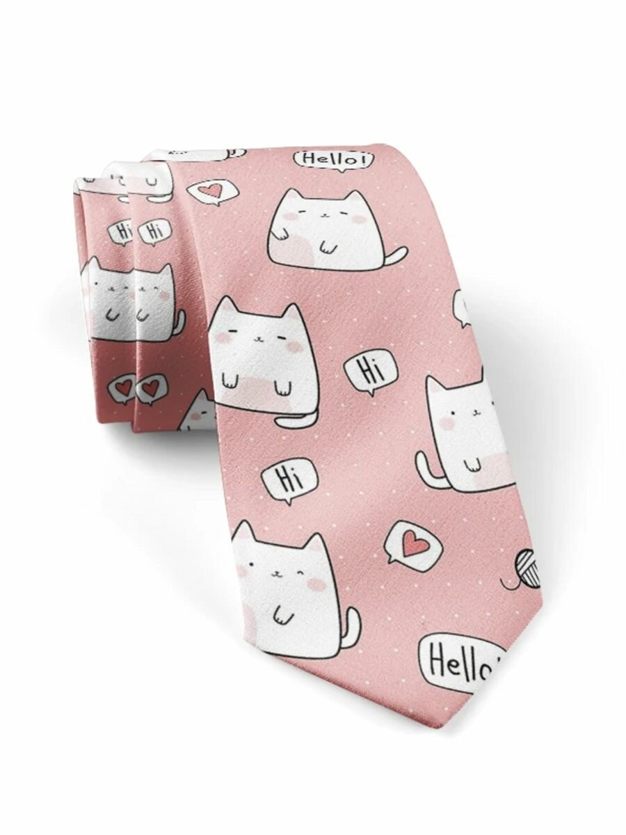 Галстук Милый Котик