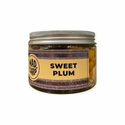 Бойлы насадочные тонущие Mad Carp Dumbels 15x18 мм 200 г Sweet Plum