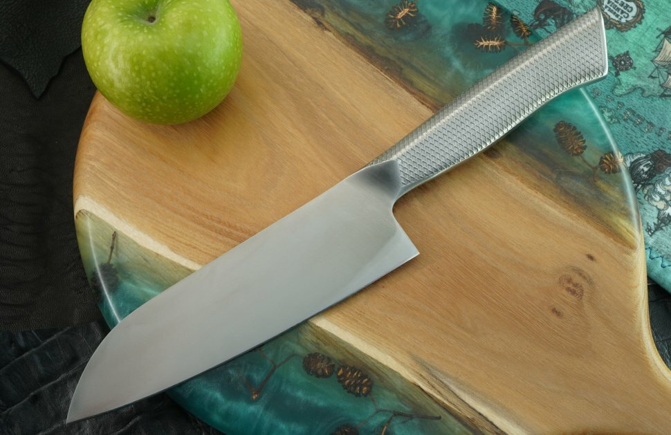 Кухонный шеф нож Kasumi Diacross Сантоку 165 мм