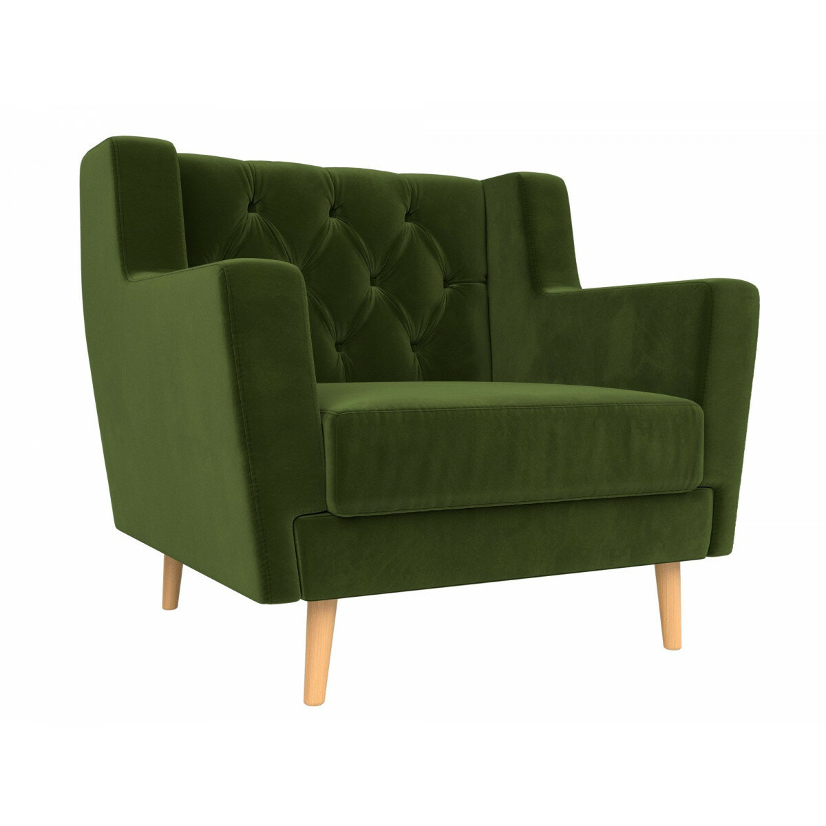 Кресло Брайтон Люкс, Микровельвет, Модель 108899