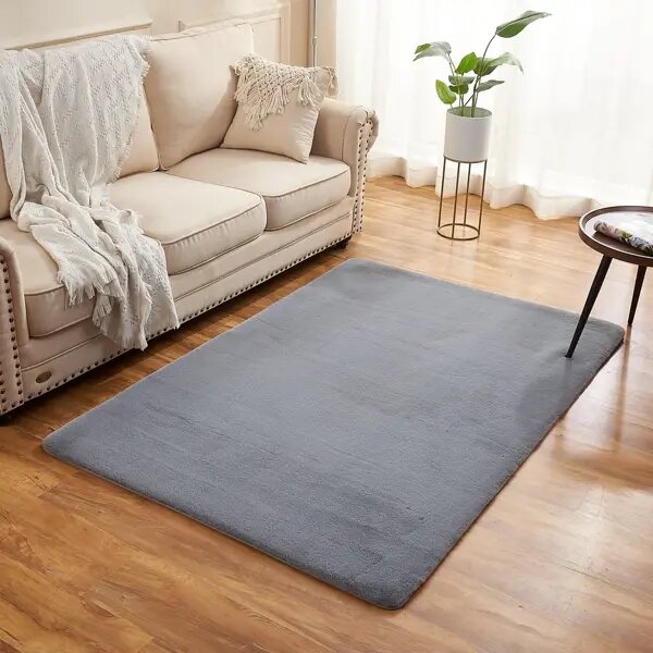 Ковер полиэстер Bingo 120x180 см цвет серый