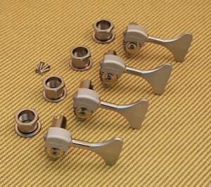 Одиночный басовый колок HIPSHOT Ultralite HB6 Y 1/2" 20655C, Y бутон, прямой, хром