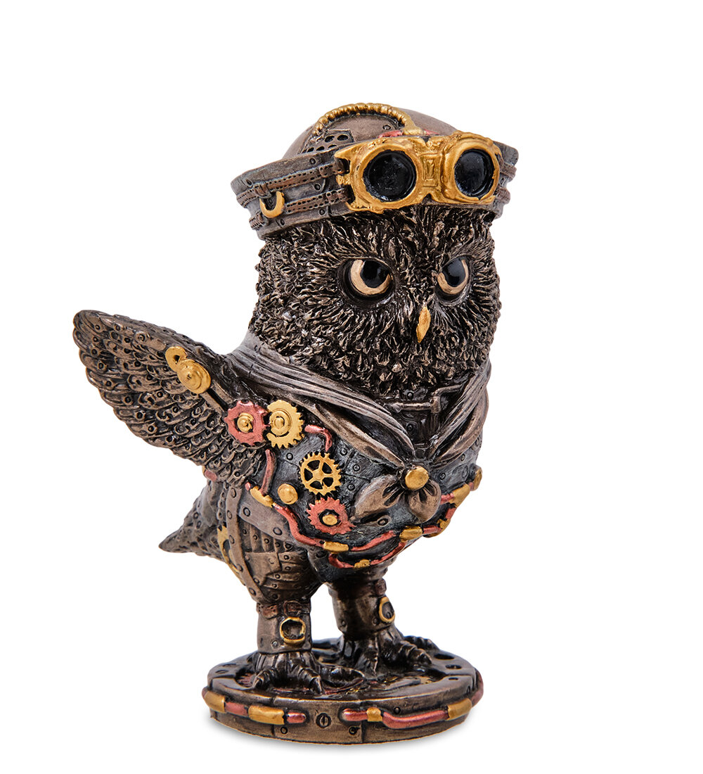 Фигурка в стиле Стимпанк 'Сова-подводник'