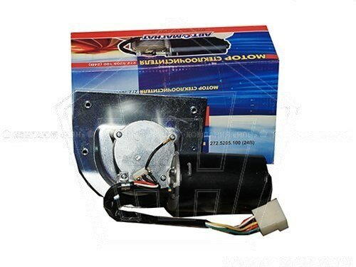 Моторедуктор стеклоочистителя камаз евро-3 (24в/50вт) (hw006) автомагнат