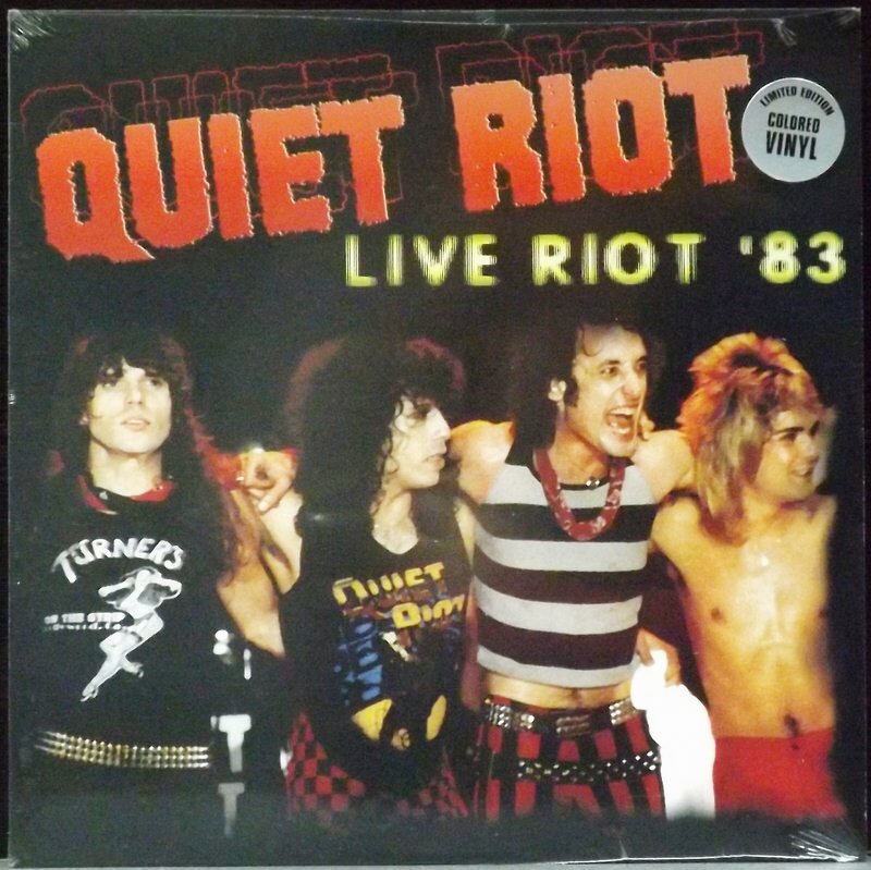 Quiet Riot "Виниловая пластинка Quiet Riot Live Riot'83"
