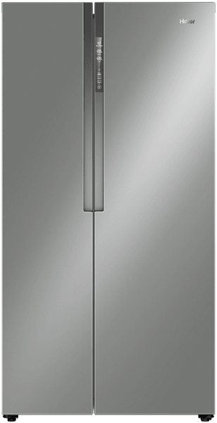 Холодильник Haier HRF-523DS6RU, Side-by-side, инверторный компрессор, серебристый — фото 1