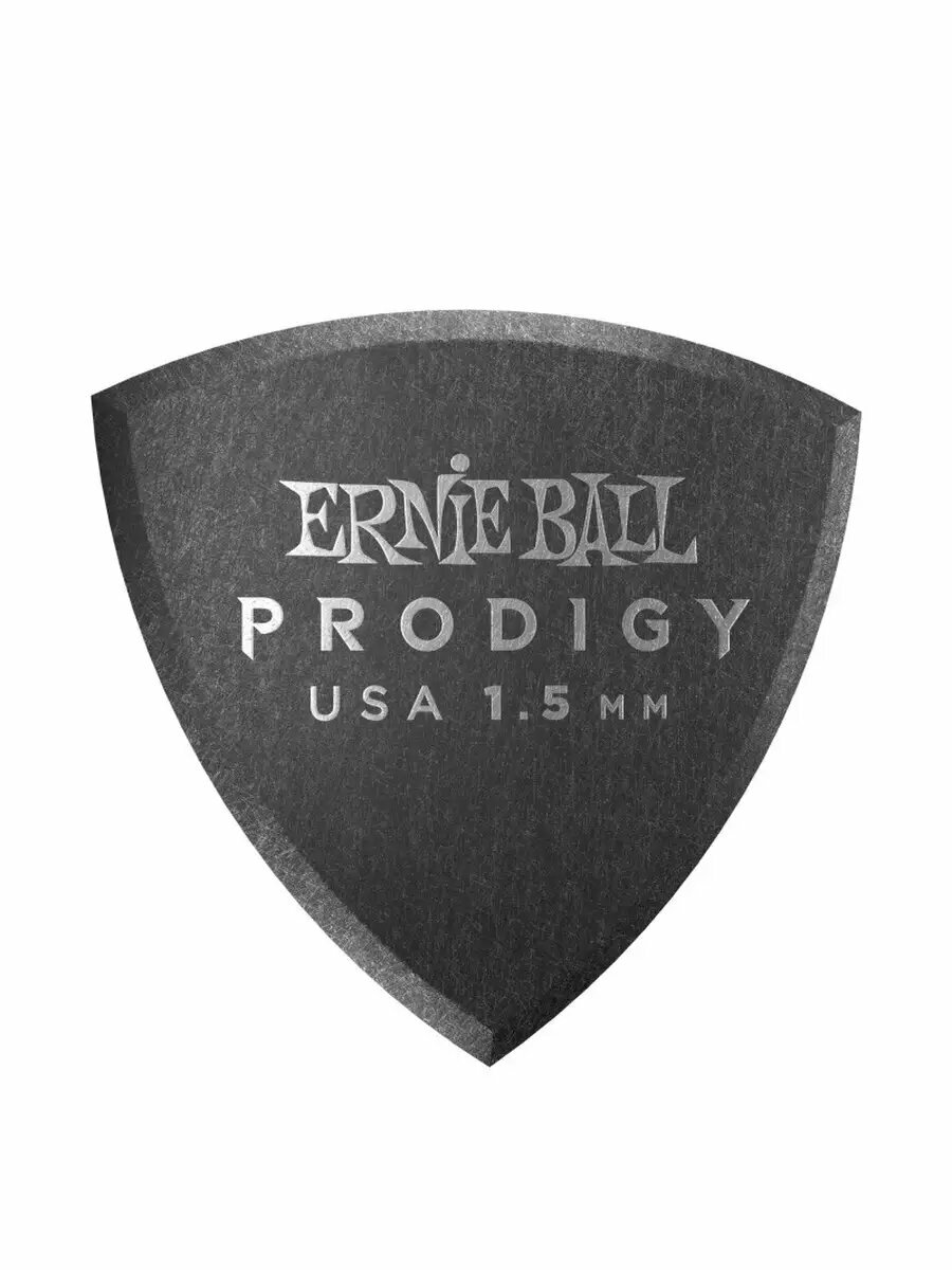 Набор медиаторов Ernie Ball 9331, для гитары, нескользящий пластик, 1,5 мм, 6 шт