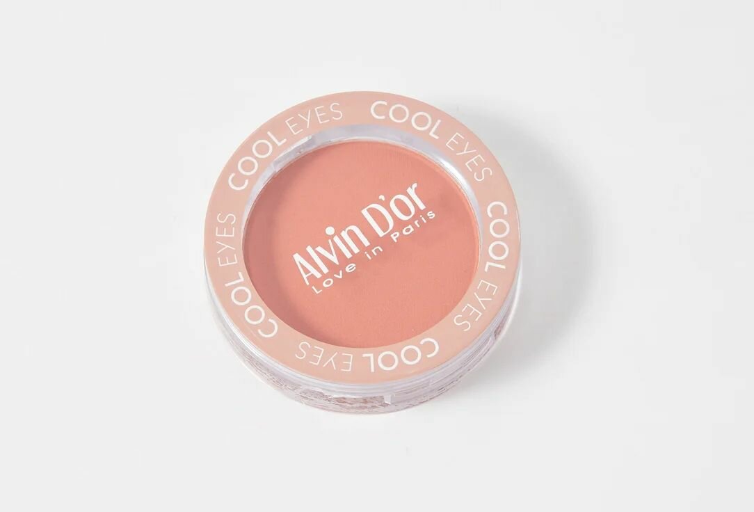 Alvin D'or, Одинарные тени для век Cool Eyes (тон 08 Коралловый риф)