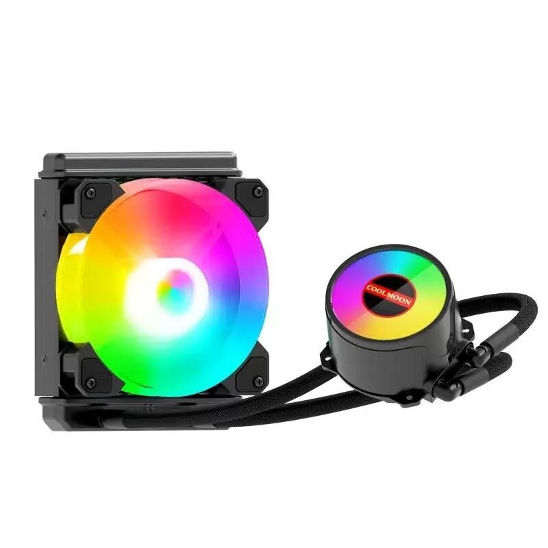 Система водяного охлаждения CoolMoon AR120 Cold Moon, для процессоров, ARGB-подсветка