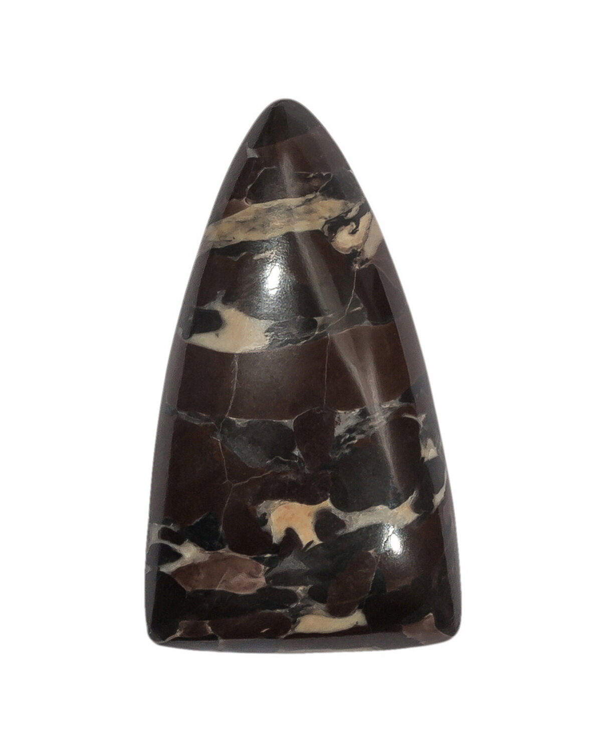 Кабошон Яшма (Намибия), размер: 42х24х7 мм, натуральный минерал.