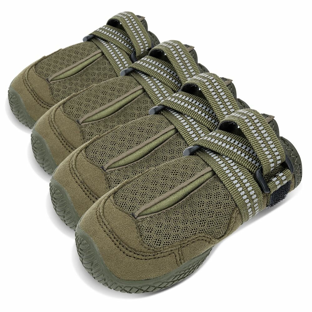 Обувь для собак, 2 шт, ботинки, противоскользящая одежда для домашних животных для прогулок, путешествий, защита ног, высокое качество, унисекс, собаки,10, завязки, липучки, нейлон, микрофибра, нейлон