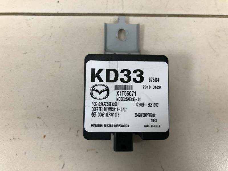 Блок электронный Mazda 6 GJ 2013-2016 кат.номер: KD33675D4