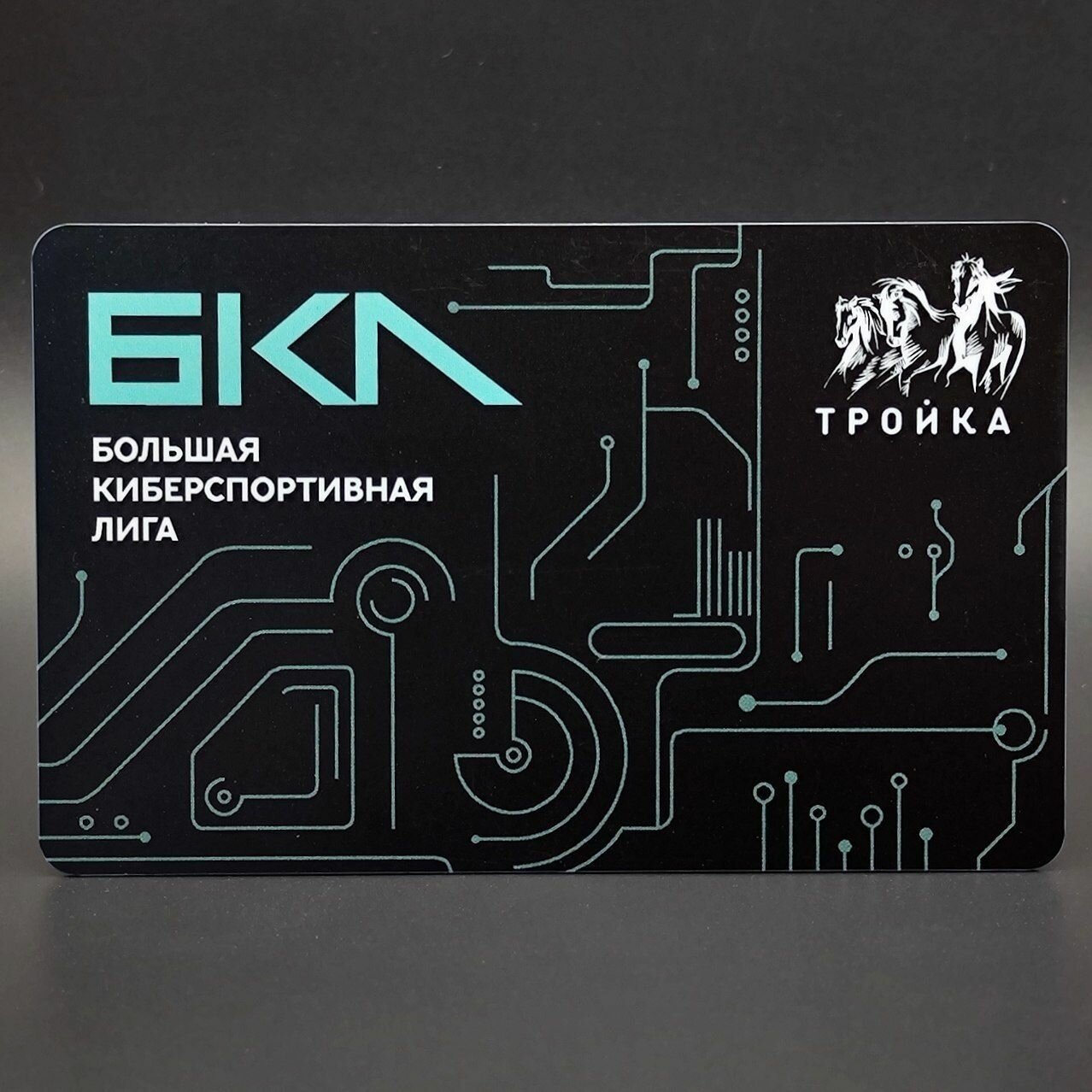 Транспортная карта метро Тройка коллекционная - Большая киберспортивная лига (1)