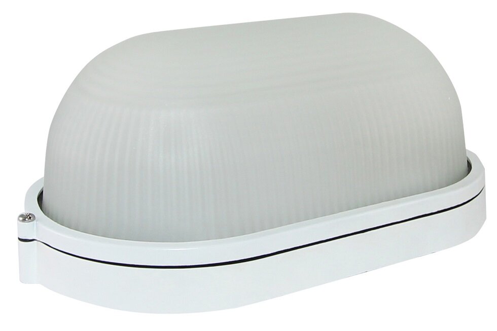 Светильник TDM НПБ1401 белый/овал 60Вт IP54 SQ0303-0034 ЛОТ 5 шт