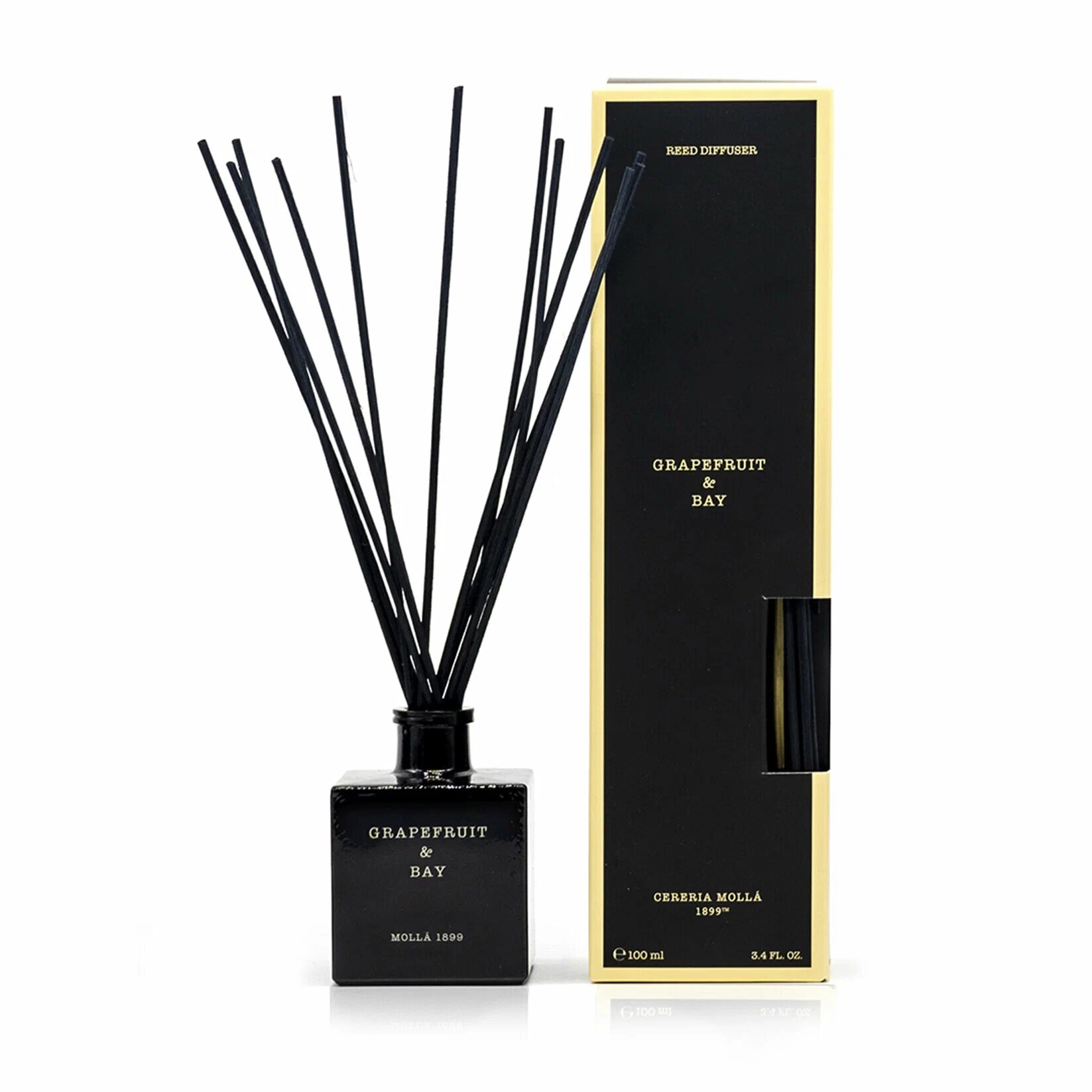 Диффузор с палочками BOUTIQUE Grapefruit & Bay/ Грейпфрут & Лавр 100мл.