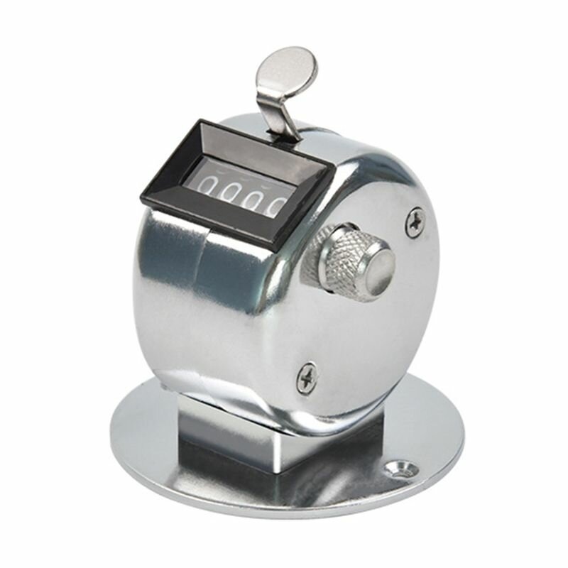 Улучшенный ручной механический счетчик, многофункциональный, Металлическая ручка с ба