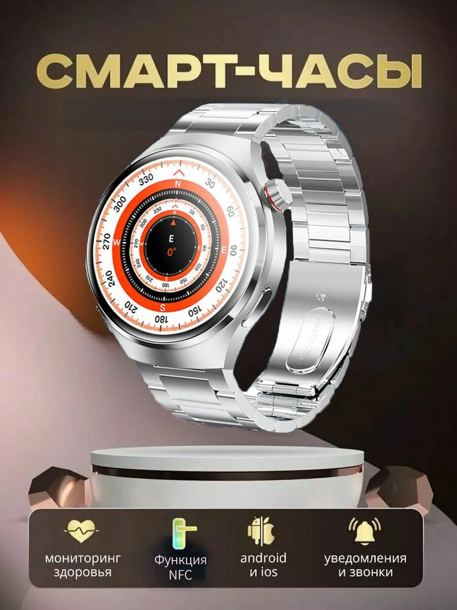 2025 Умные часы для мужчин, Мужские наручные часы, GPS-трекер, аккумулятор 300 мАч, сверхдлинный режим ожидания, компас, Bluetooth-вызов c Функция NFC