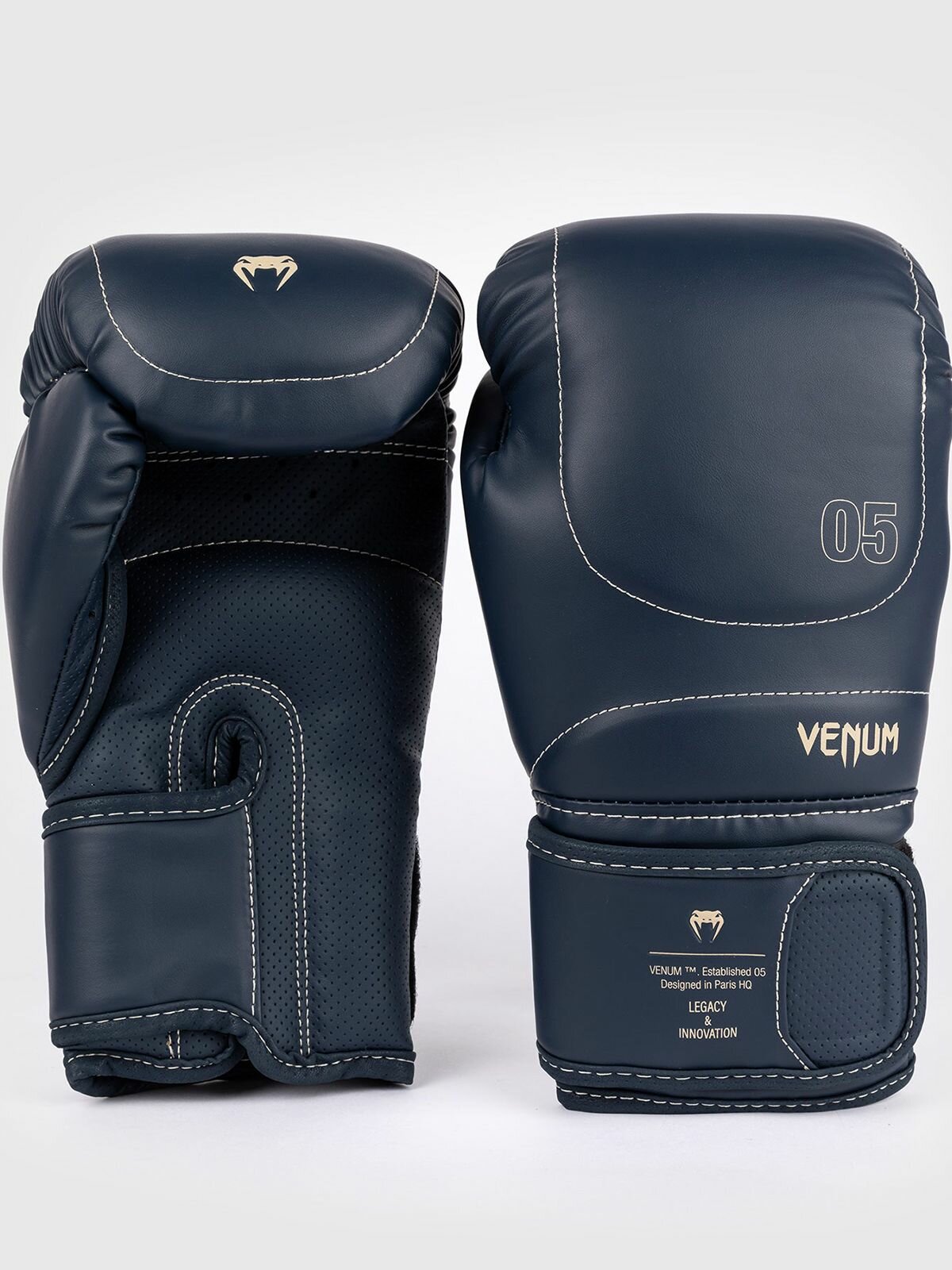 Перчатки боксерские Venum Impact Evo Icy Blue (10 унций)