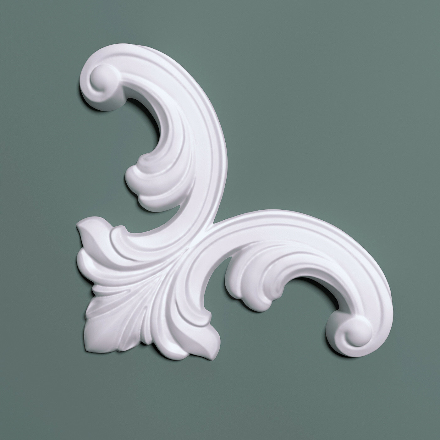 Декоративный угол к молдингу bello deco М3У1, влагостойкий, белый