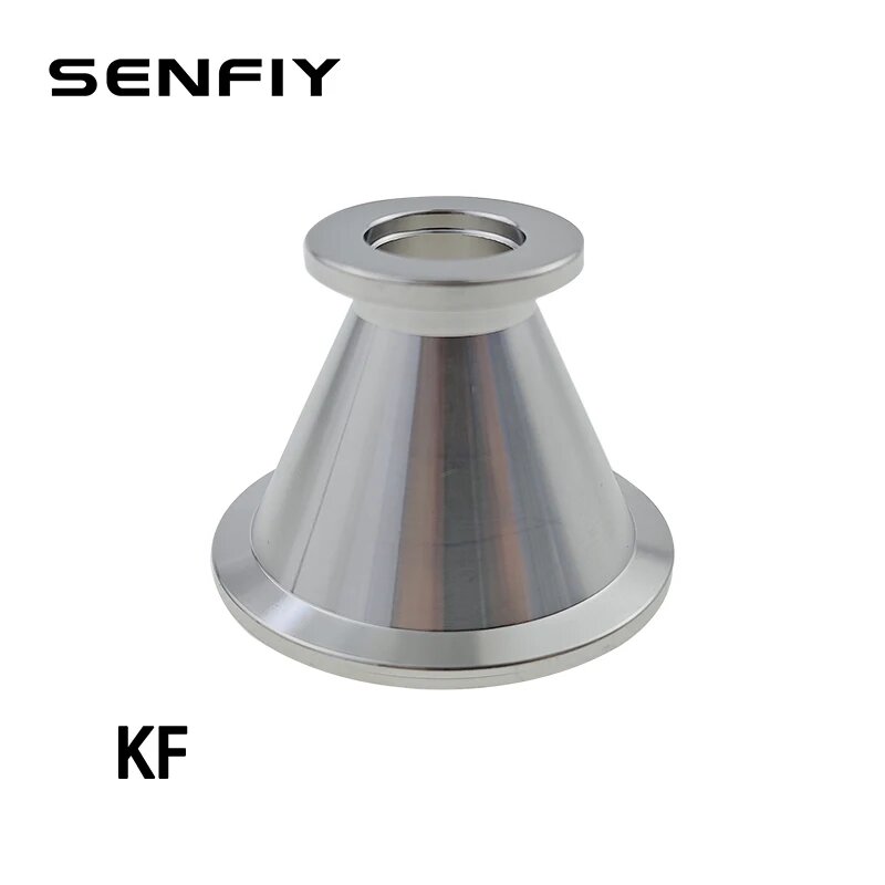 Вакуумный тройной зажим KF10 KF16 до KF25, KF40 к KF50 из нержавеющей стали KF25 to KF40