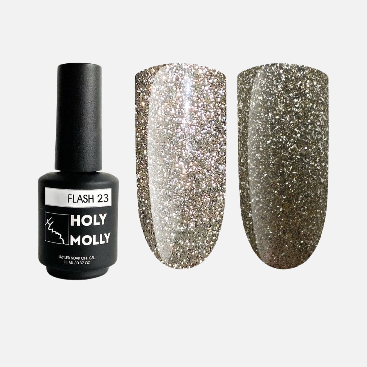 Гель-лак Holy Molly FLASH №23 светоотражающий 11 мл