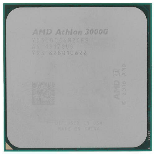 Процессор AMD Athlon 3000G Soc-AM4 3.5GHz OEM