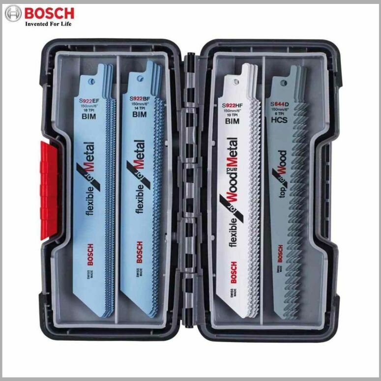 Bosch Набор сабельных полотен TOUGH-BOX 20 шт. 2607010902 TOUGH-BOX