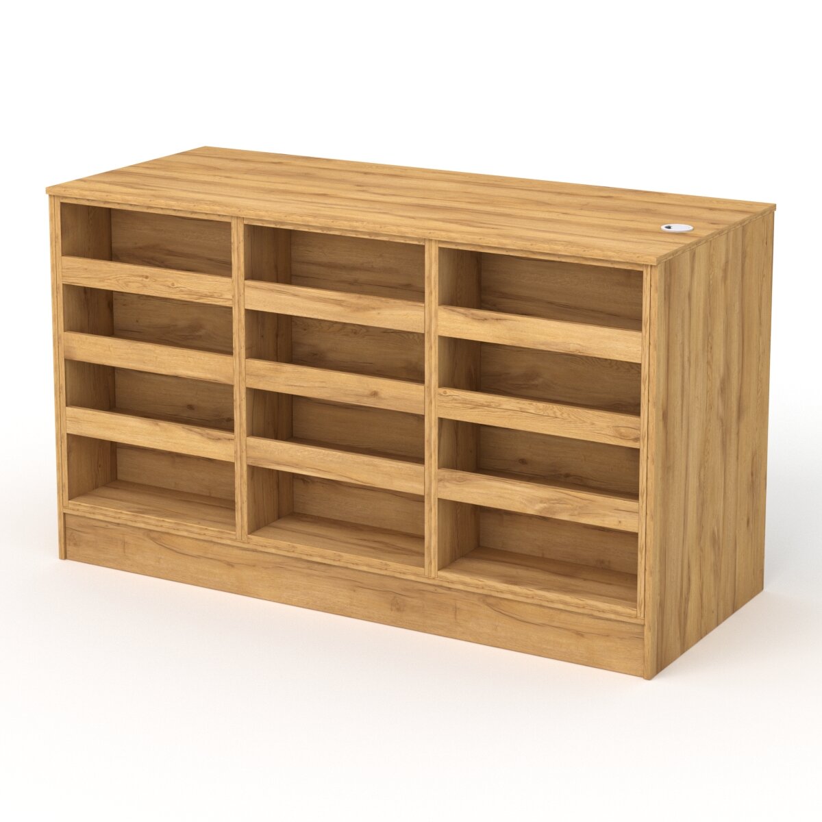 Кассовый стол "ривьера" №2Г, Дуб Золотистый. Производитель товара - компания Westcom.