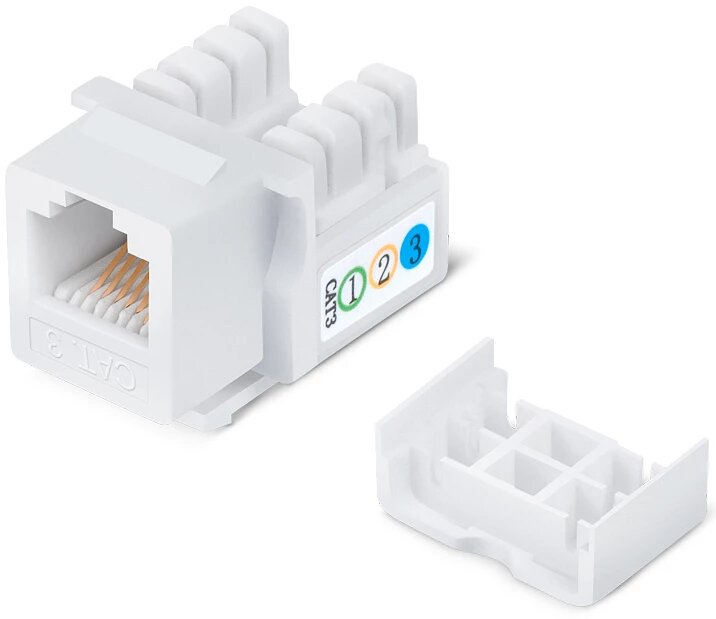 Вставка RJ-12 Cabeus (KJ-RJ12-90)