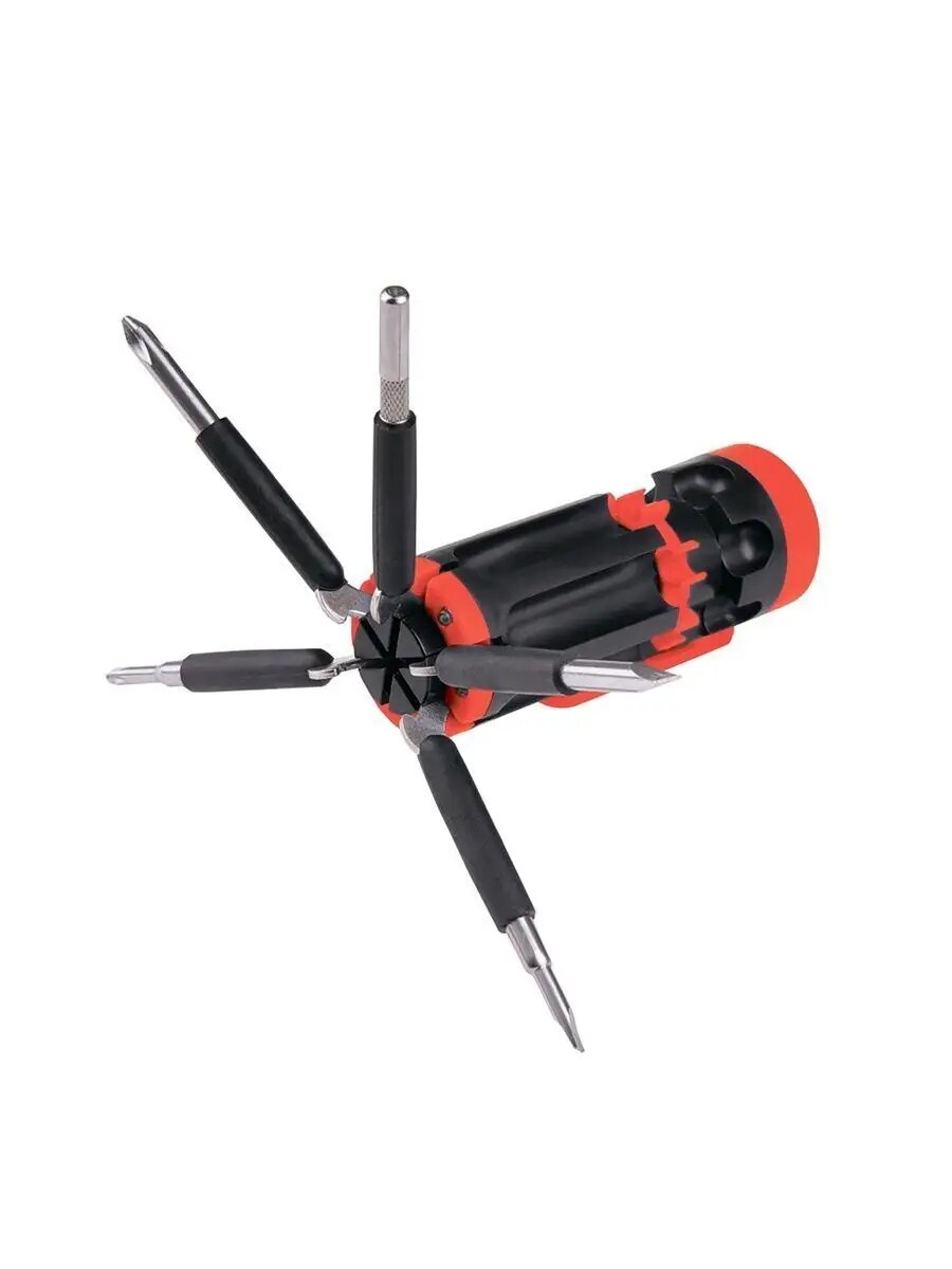 Мультитул Rosenberg, многофункциональный, сталь, пластик, черный