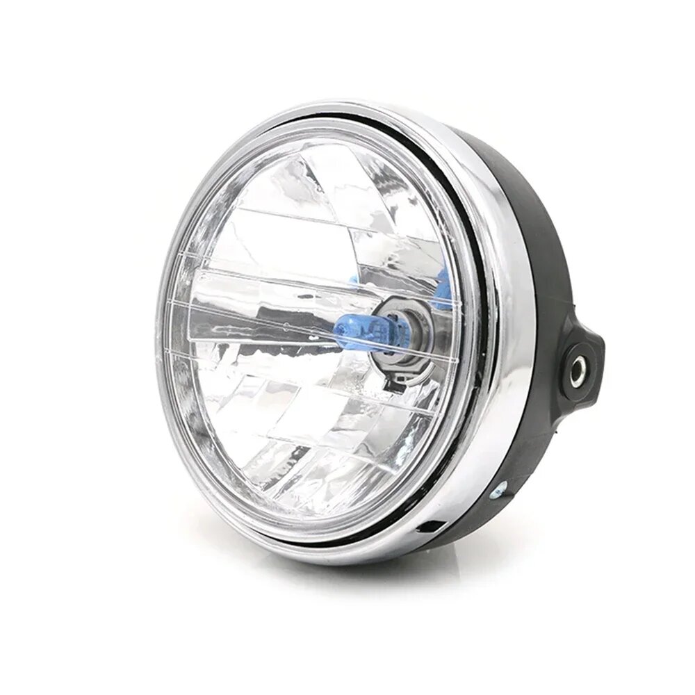 Мотоциклетная фара для Honda CB400 Hornet 600 CB750 CB900/1000/1300 VT250 ZX400 74A, классическая фара в сборе, круглая мото