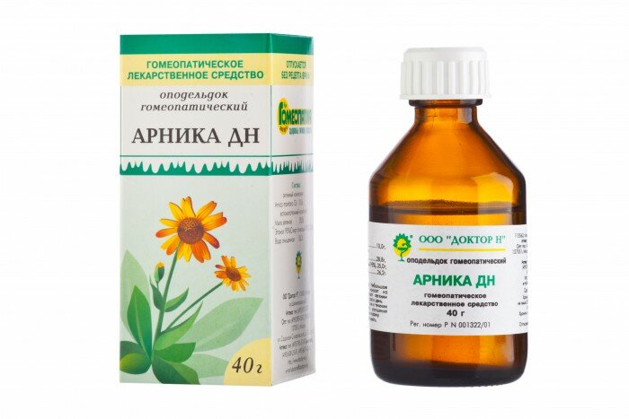 Гомеопатическое лекарство "доктор Н" Арника ДН оподельдок гомеопатический 40 г