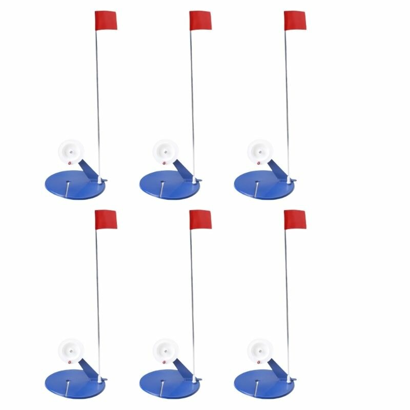 6шт, автоматическая подледная удочка, флаг для подледной рыбалки в стиле snow 3