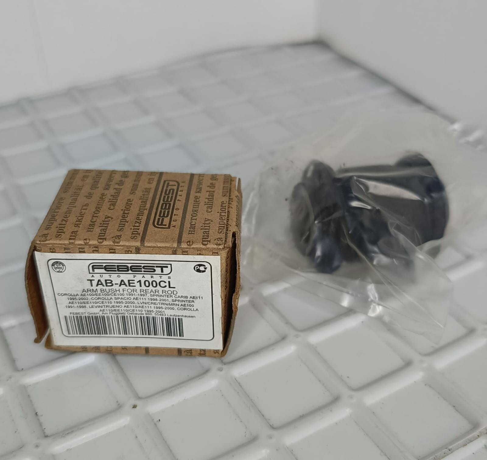 Сайлентблок задней подвески (тяги) FEBEST TAB-AE100CL 4871002070 4871012170 для Toyota