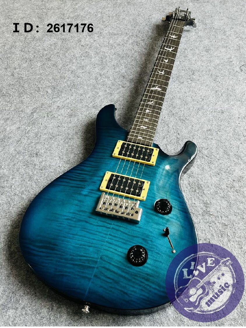 Электрогитара PRSSE с 6 струнами, изготовленная в Китае