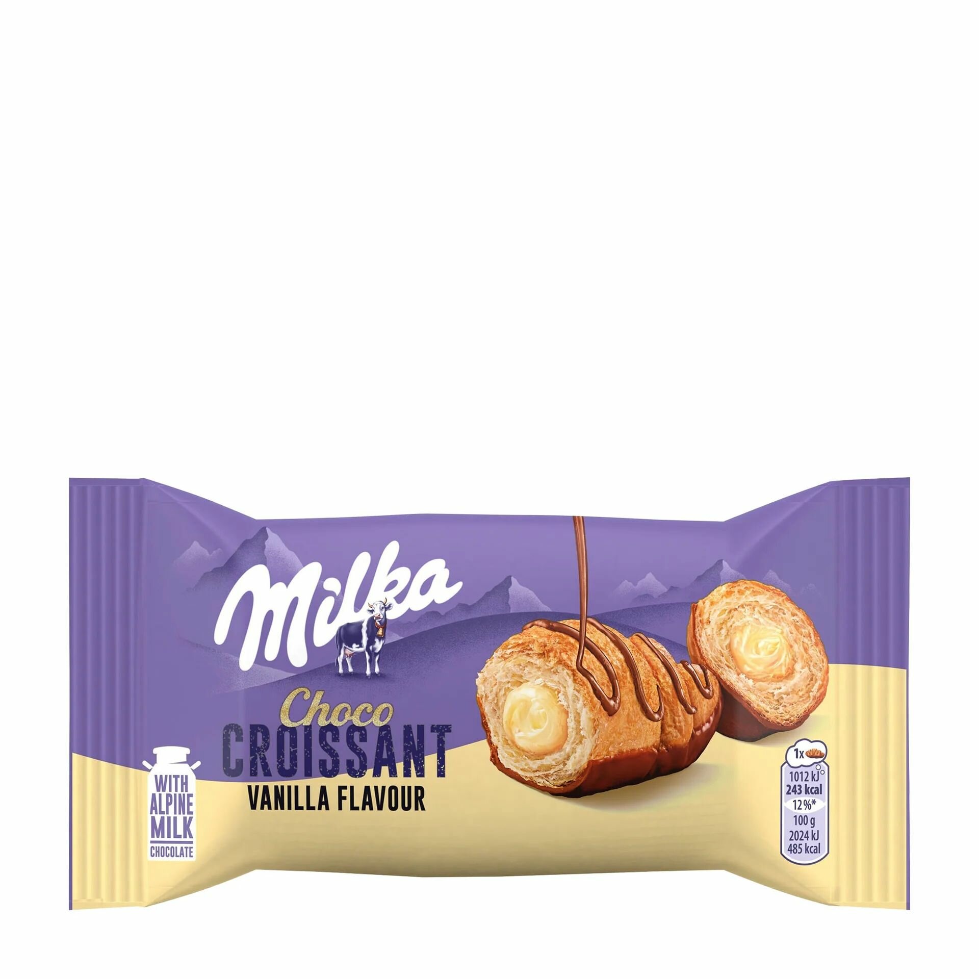 Круассан Milka choco CROISSANT VANILLA FLAVOUR, 50 грамм