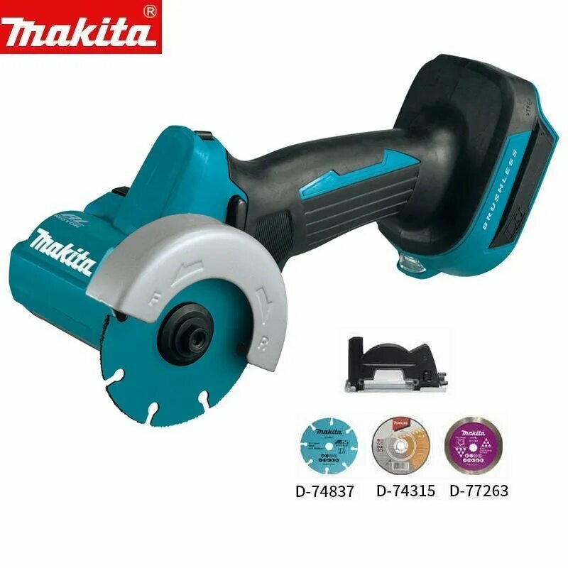 MAKITA DMC300Z Компактный отрезной станок 76MM Мини-отрезной станок Аккумуляторная угловая шлифовальная машина 18 В Бесщеточный