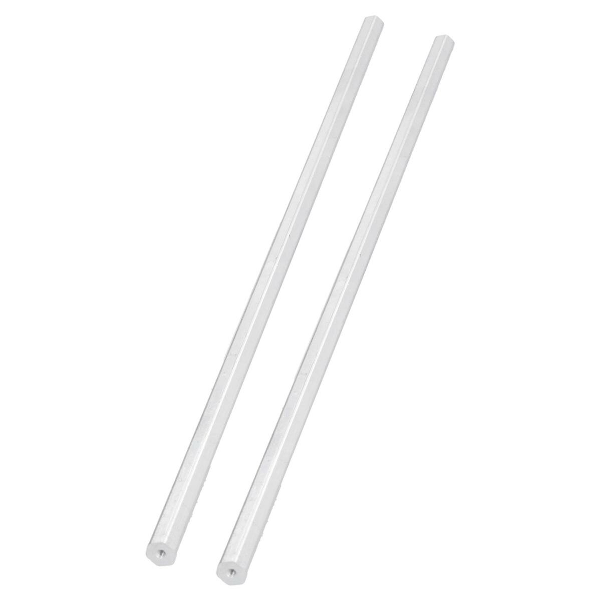 2 шт. шестигранный вал алюминиевый сплав износостойкий шестигранный стержень M4 винтовое отверстие