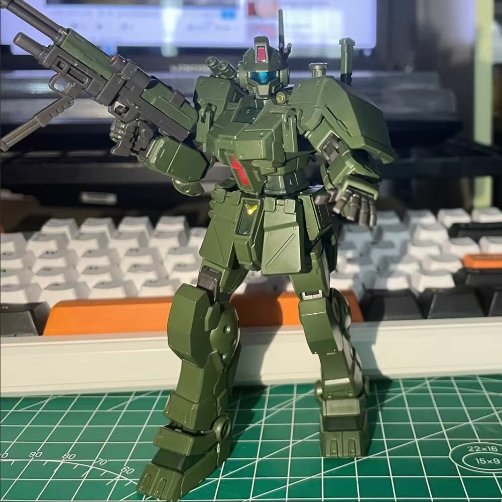 GUNDAM GK Новый продукт Gundam Mecha model 1/144, собранная вручную игрушка-украшение для мальчика, статуя！