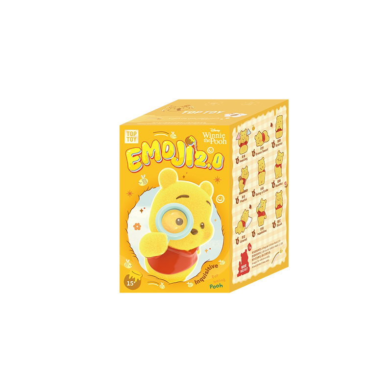 TOPTOY Disney Winnie the Pooh Expression Pack 2.0 Серия фигурок в слепых коробках: Модный милый настольный декор,